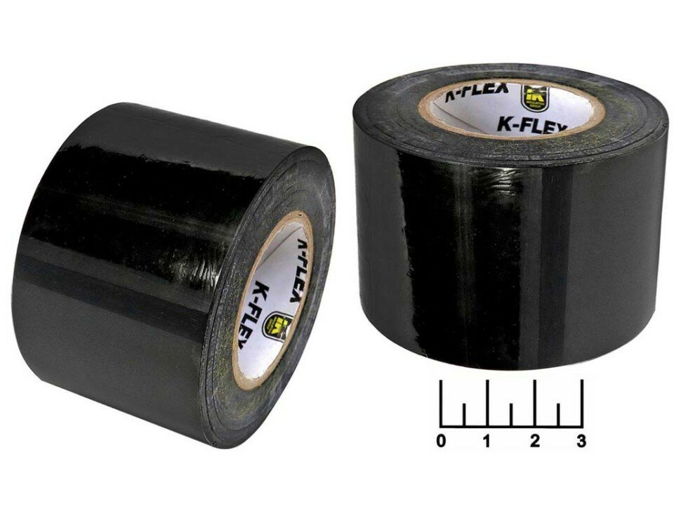 Скотч для теплоизоляции самозатухающий 50мм*25м PVC-070 K-Flex