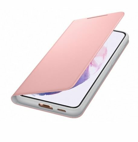 Чехол Samsung Smart LED View Cover S21+ розовый (EF-NG996PPEGRU)