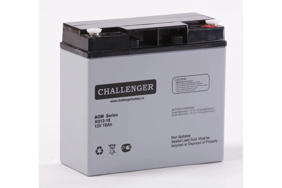 CHALLENGER Батарея аккумуляторная AS12-18