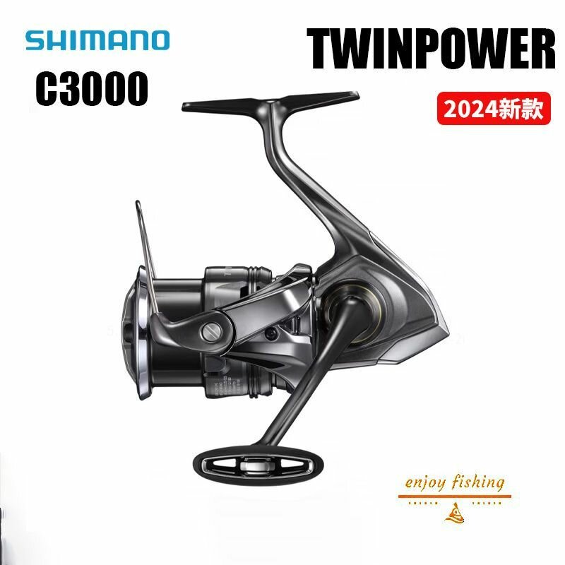 2024 SHIMANO Twinpower C3000 Спининговая катушка рыболовная снасть рыболовная деталь