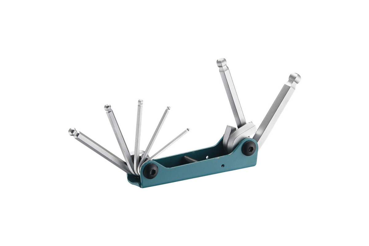 FORCE Набор ключей шестигранных 2,5-10 мм складных шаровых 7 пр F-5072BF