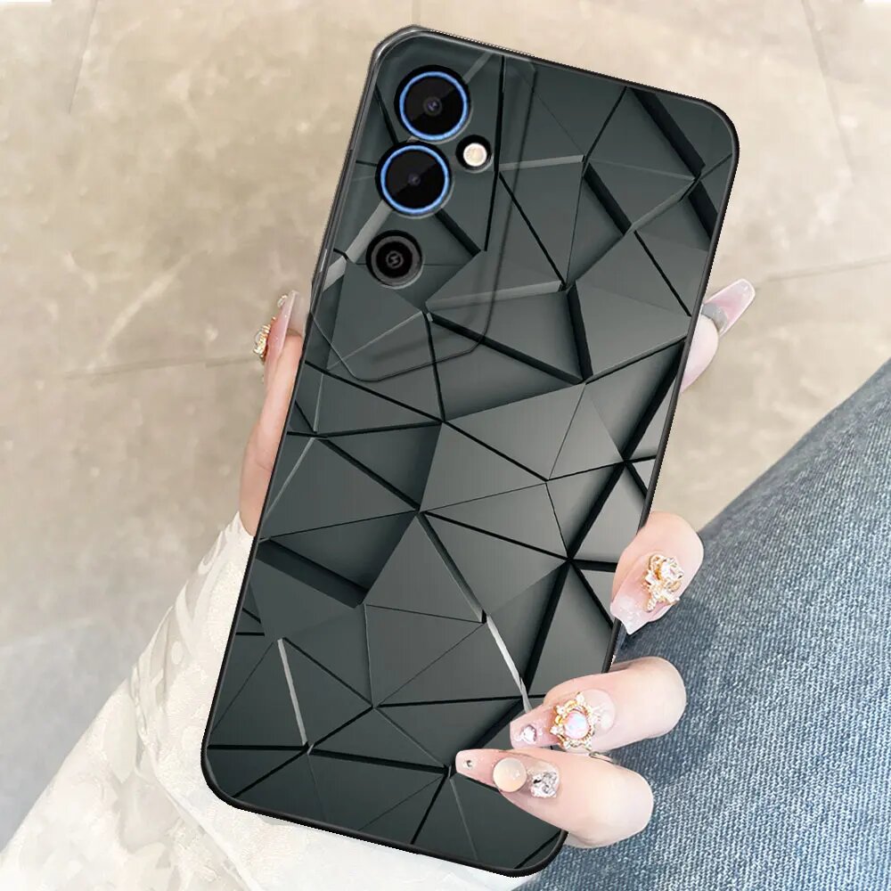 Черный чехол для Tecno Pova Neo 2, TPU, B0740