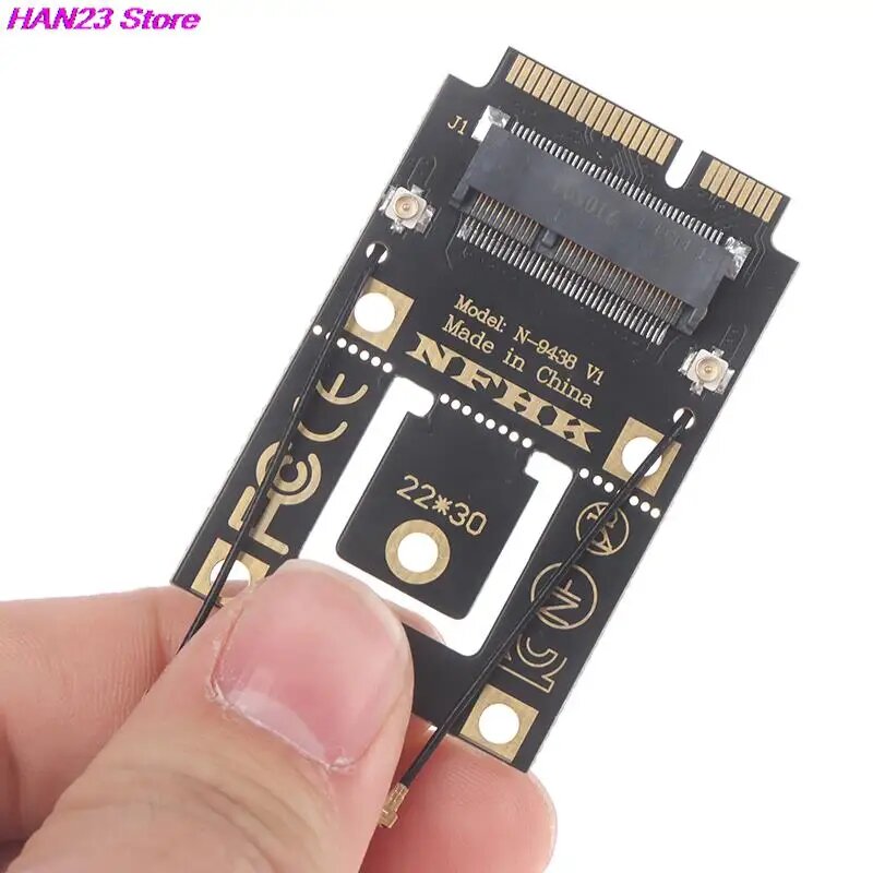 Адаптер M.2 NGFF на Mini PCI-E SD&HI