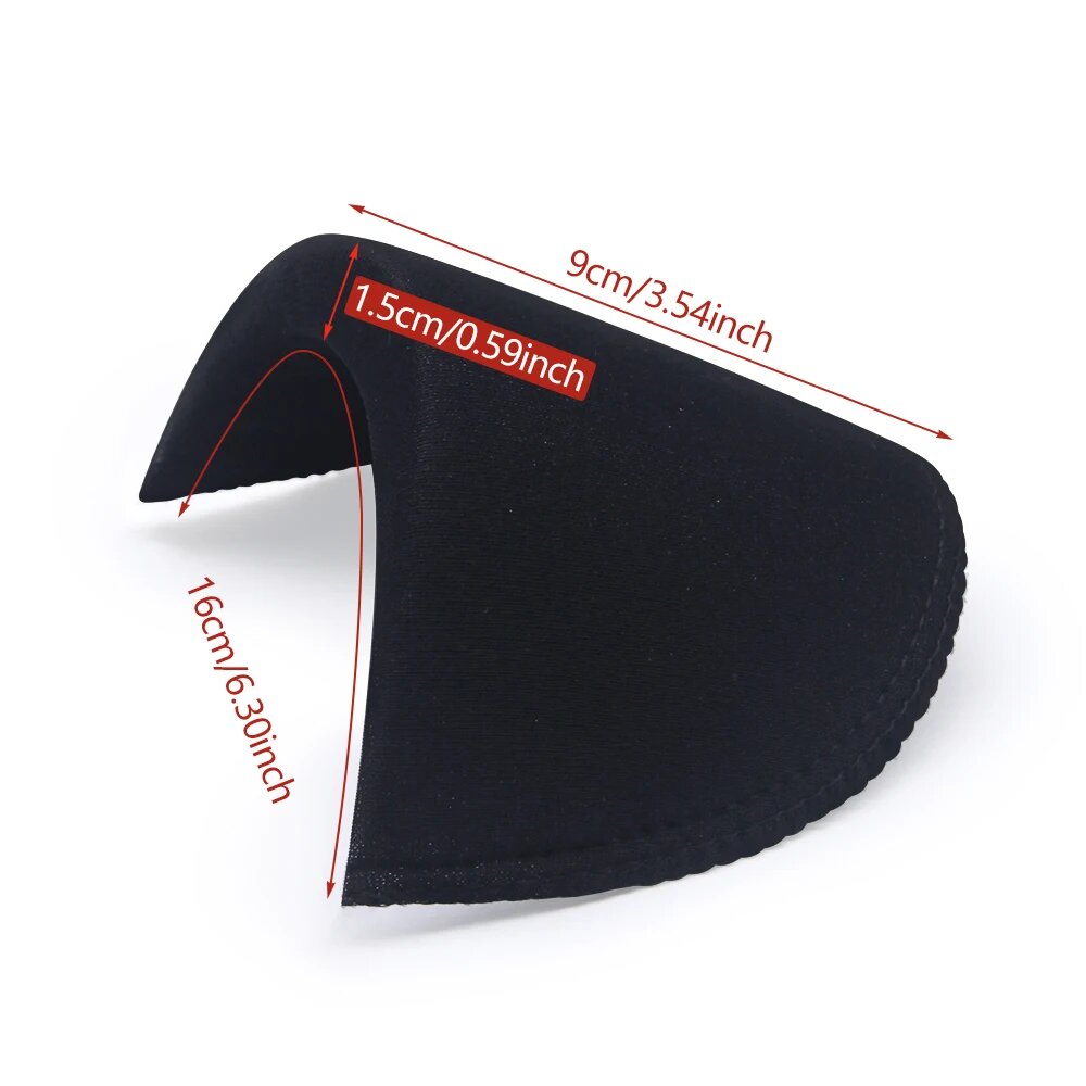 Подплечники St.Lucas пенопластовые белые/черные Черный, size B Black