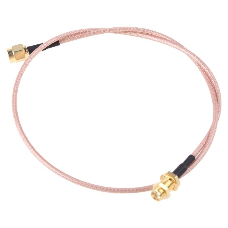 Кабель RG316 50 см, штекер SMA с гнездовым разъемом, перемычка, косичка, 20 дюймов, провод FPV Co.