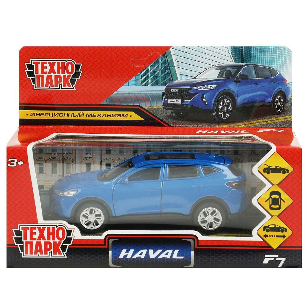 Машина металлическая Хавал (Haval f7) 12 см. синий Технопарк F7-12-BU