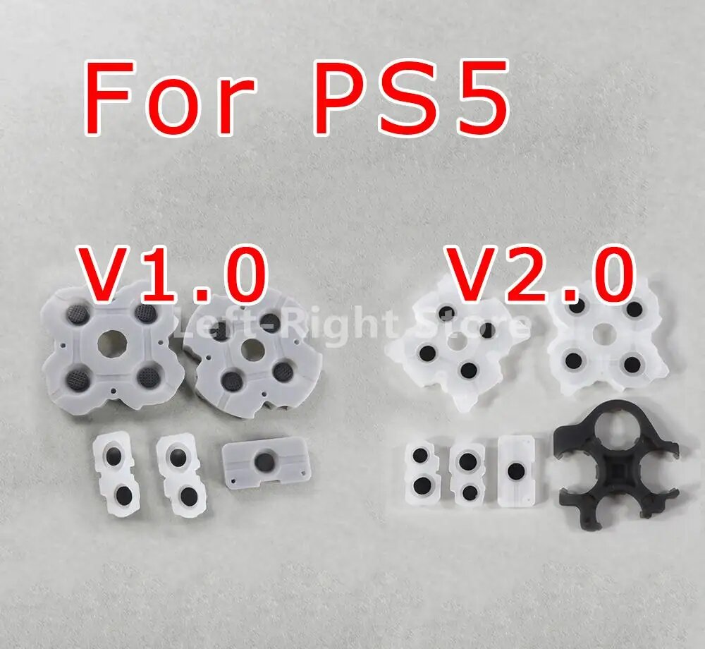 Набор кнопок для PS5 контроллера (V1.0/V2.0), Цвет: each 1set