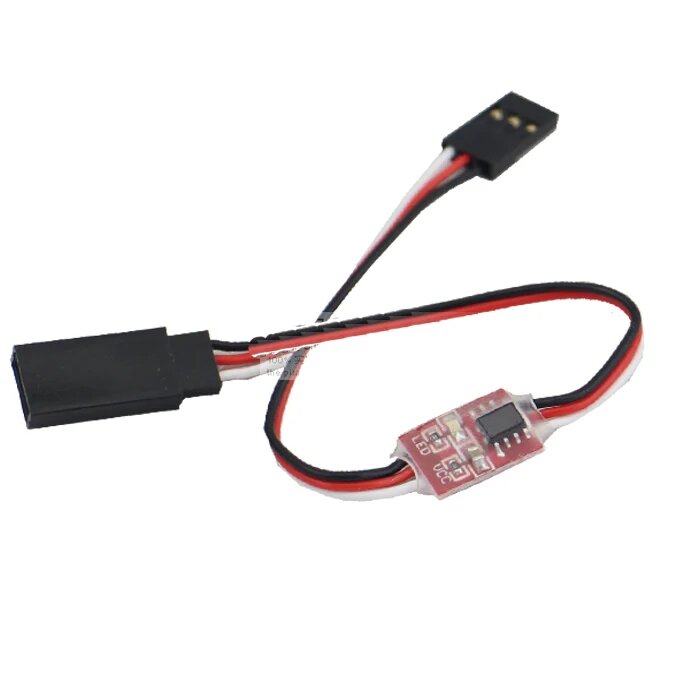 2 шт. медленный рулевой редуктор, модуль задержки сервопривода 5-6 В, подходит для RC FPV гоночных дронов, моделей самолетов, аксессуары «сделай сам»