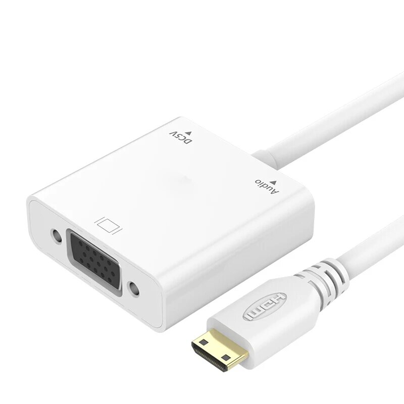 Mini HDMI-VGA конвертер 1080P