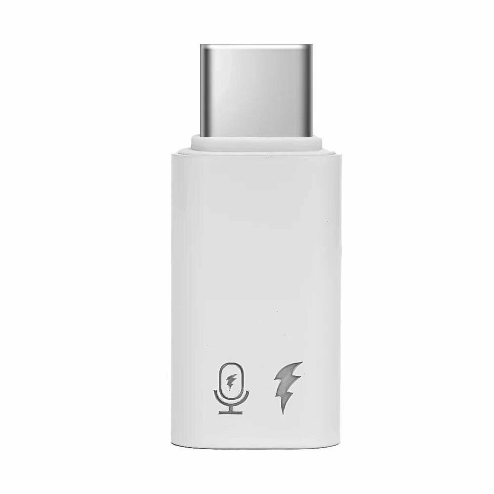 2/1 шт. OTG адаптер Type-C в Lightning конвертер для Apple 16 15 Android микрофон адаптер передачи данных портативный с замочной скважиной 1PCS-A