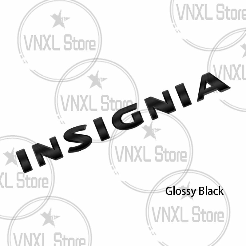 Наклейка Insignia Glossy Black для Opel Vauxhall
