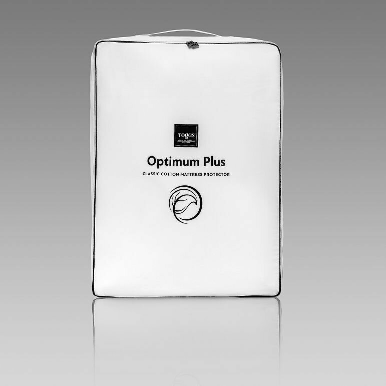 Наматрасник хлопковый Оптимум Плюс 200х200, с органическим хлопком