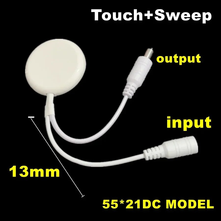 Сенсорный выключатель Smart Touch для светодиодной ленты 12-24В DC wire - short-B