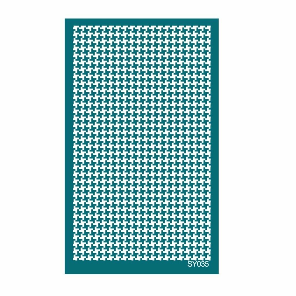 Геометрические трафареты для шелкографии с листьями глины, многоразовая шелкография, печать на украшениях, серьгах, декор