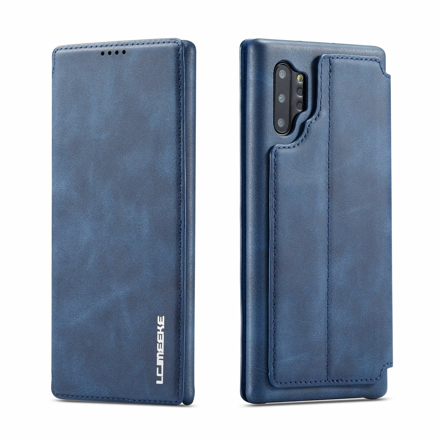 LCIMEEKE Чехол для Samsung Galaxy Note 10+/Note 10 Plus Кожаный Чехол защитный на Самсунг Галакси Ноут 10+/Ноут 10 Плюс книжка чехол