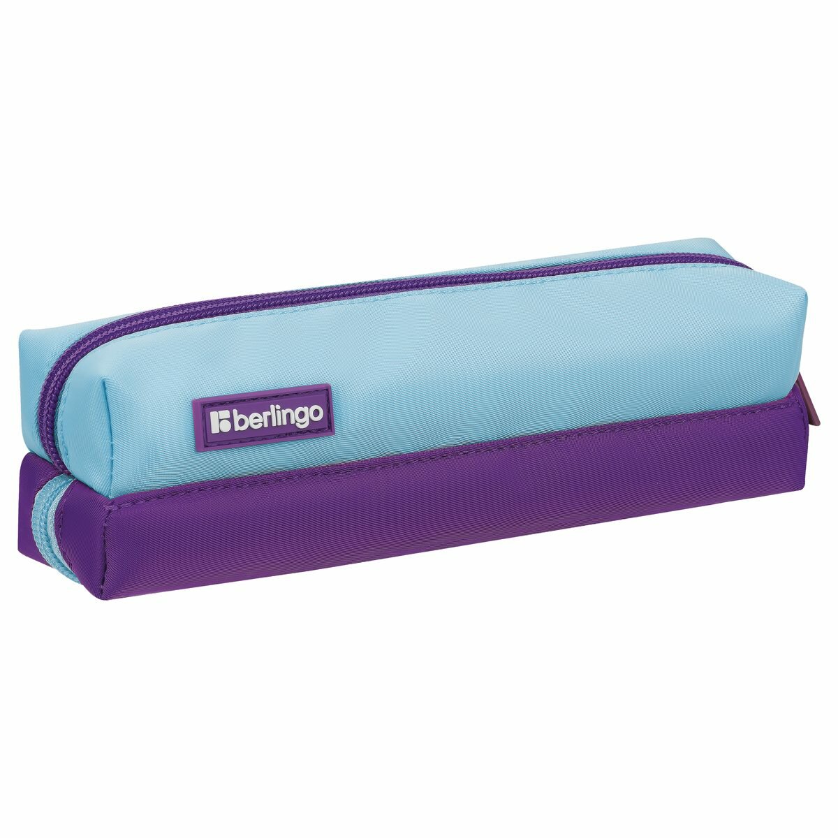 Пенал-косметичка Berlingo "Envy", 2 отделения, голубой (PM09298)