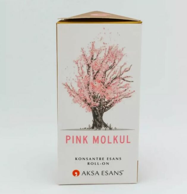 Духи женские масляные AKSA ESANS PINK MOLKUL, Акса Эсанс, женский аромат / Пинк - розовая Молекула, парфюм, Сакура, духи-масло, 6 мл