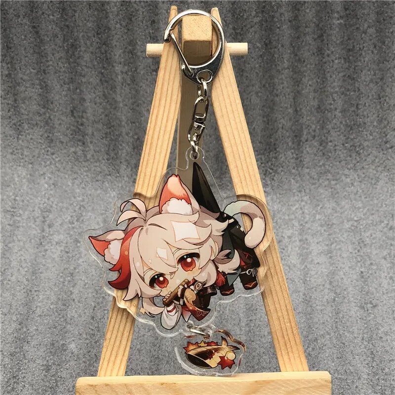 Genshin Impact брелок из пластика 4