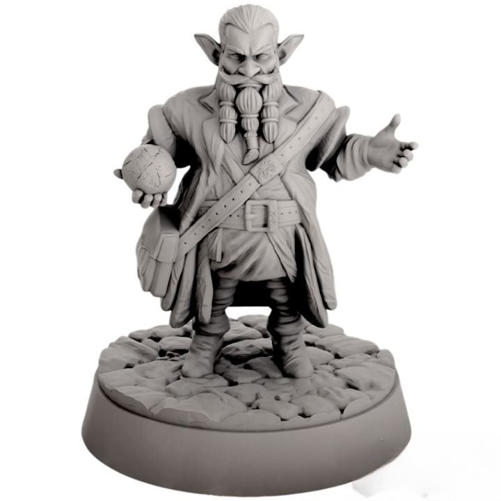 Аксессуар для DnD Солнечный дракон Миниатюра Гном - маг