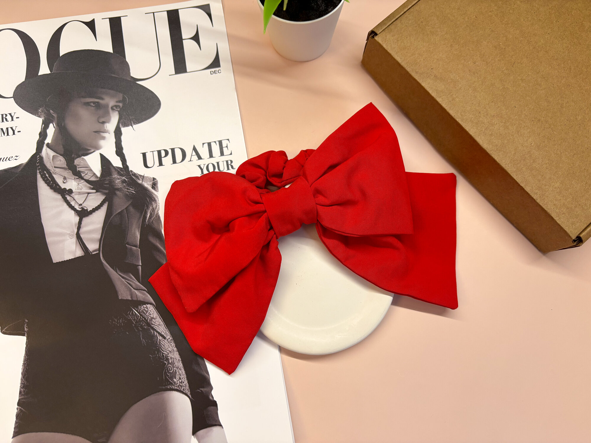 Резинка бант для волос