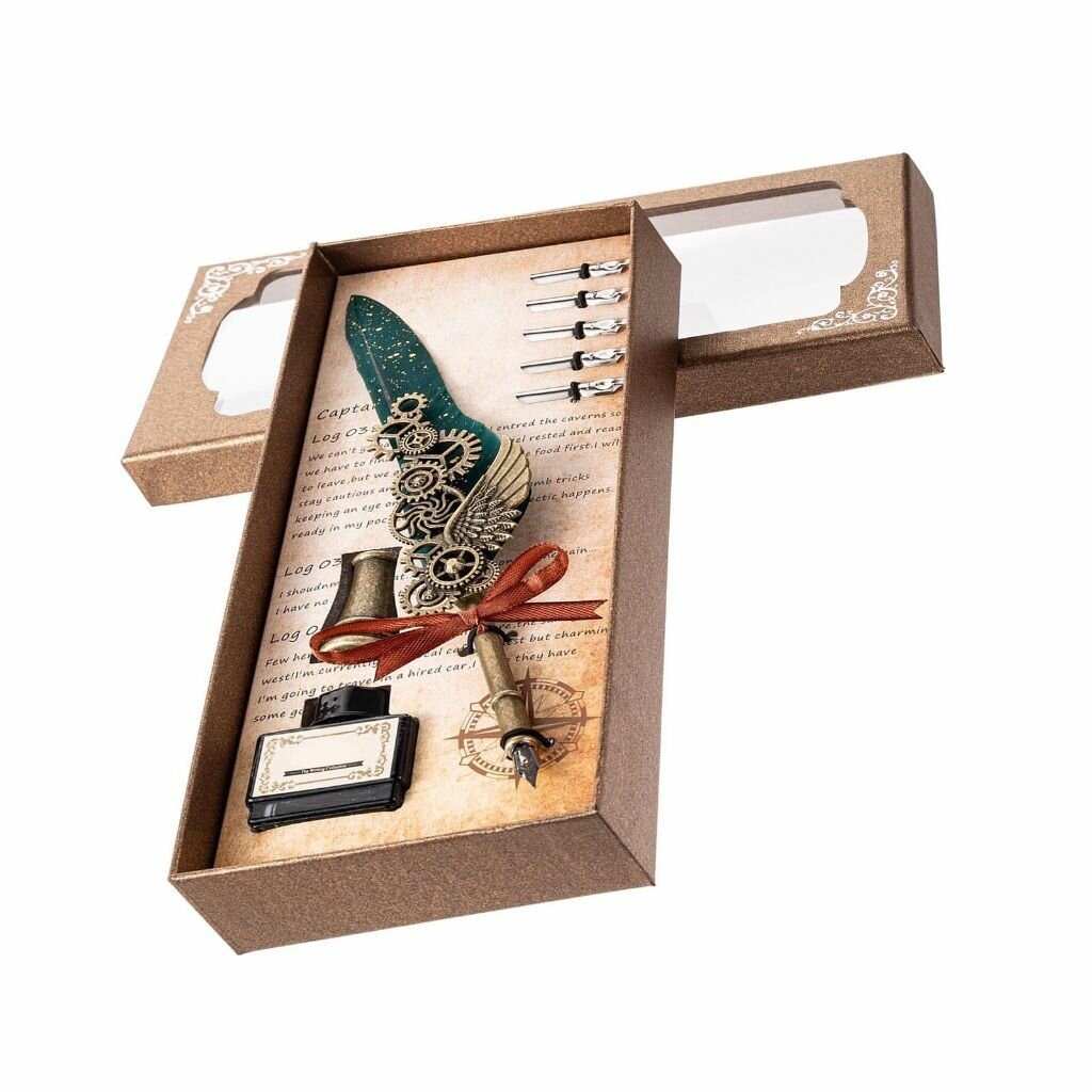 Перьевая ручка и чернила для каллиграфии