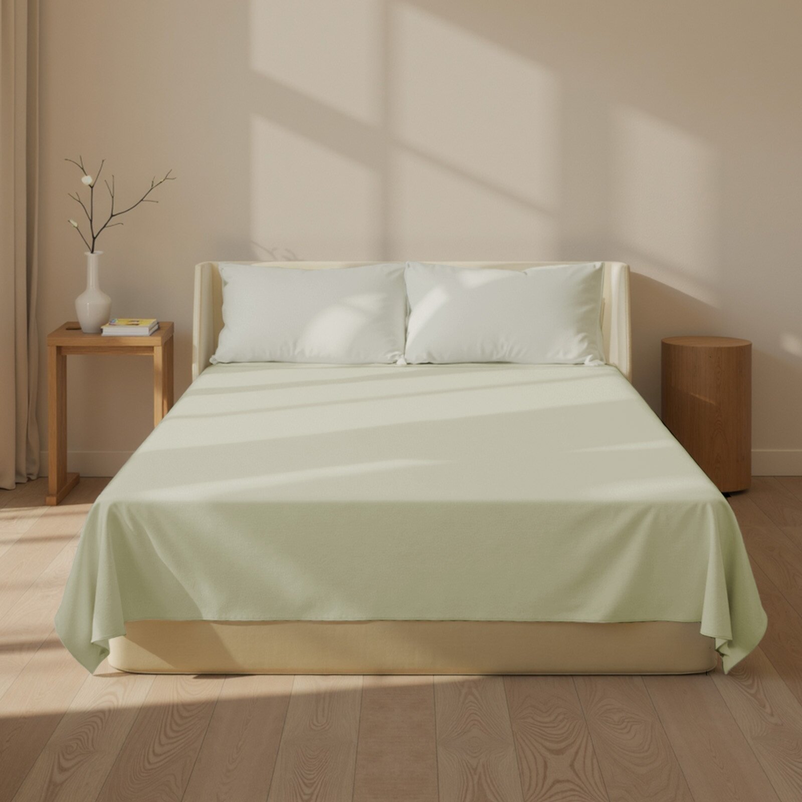 Простыня 300ТС SL Home Herb 160*235 см , сатин, 100% хлопок, 10445246