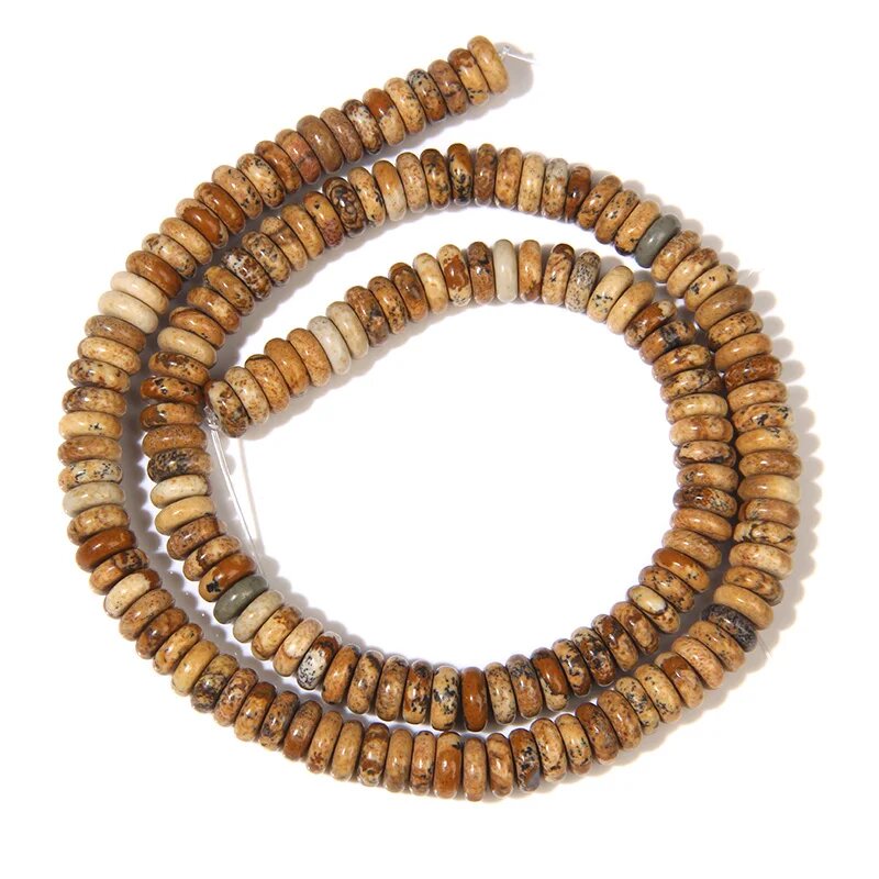 Бусины из агата и яшмы RISYF 80 шт. 2x6mm 50pcs, NO.14 Picture