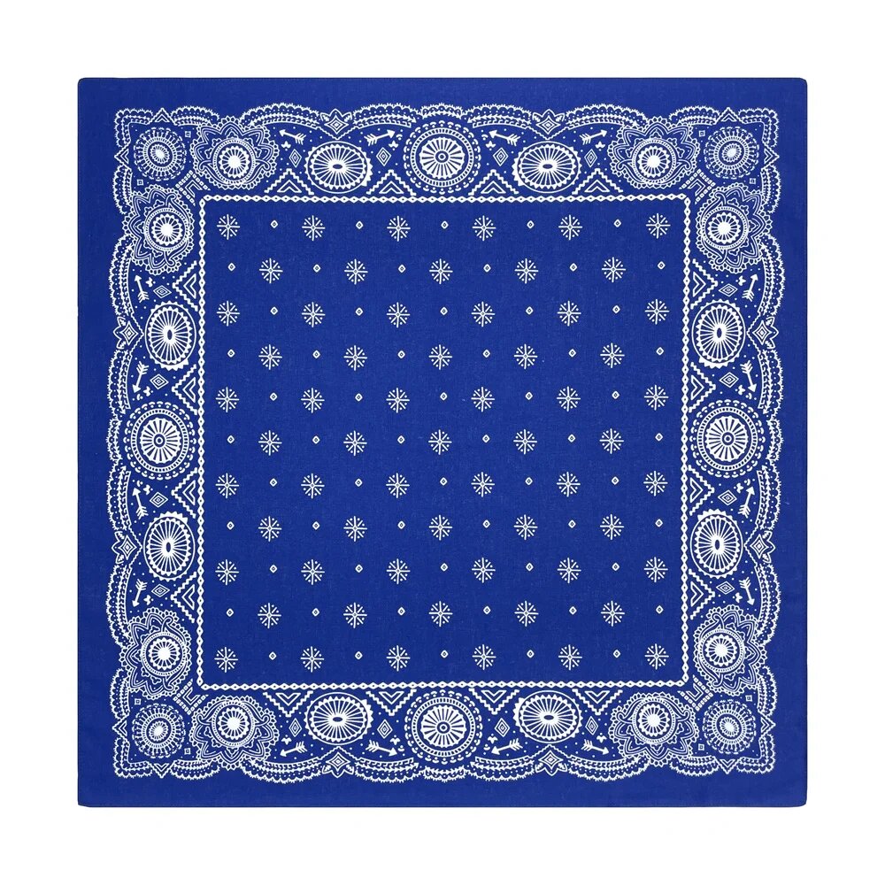 Хлопковый бандана синий Sapphire wheel