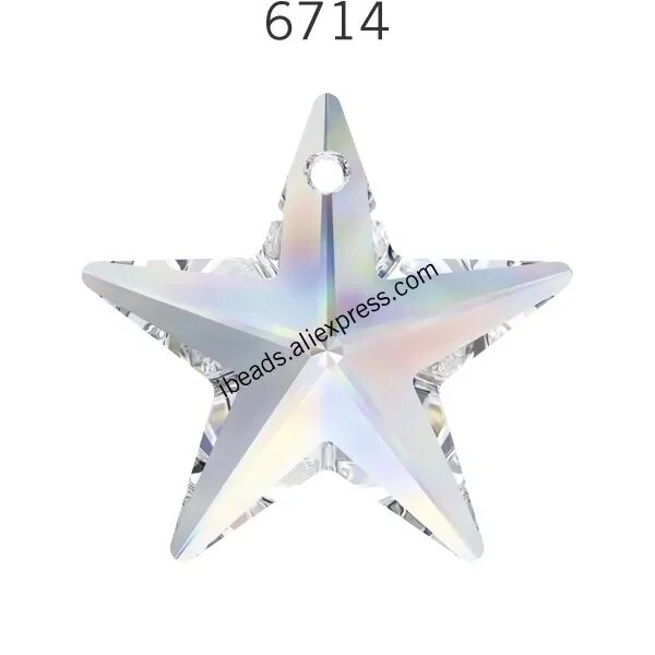 Сваровски звезда 40 мм, Crystal 001 AB