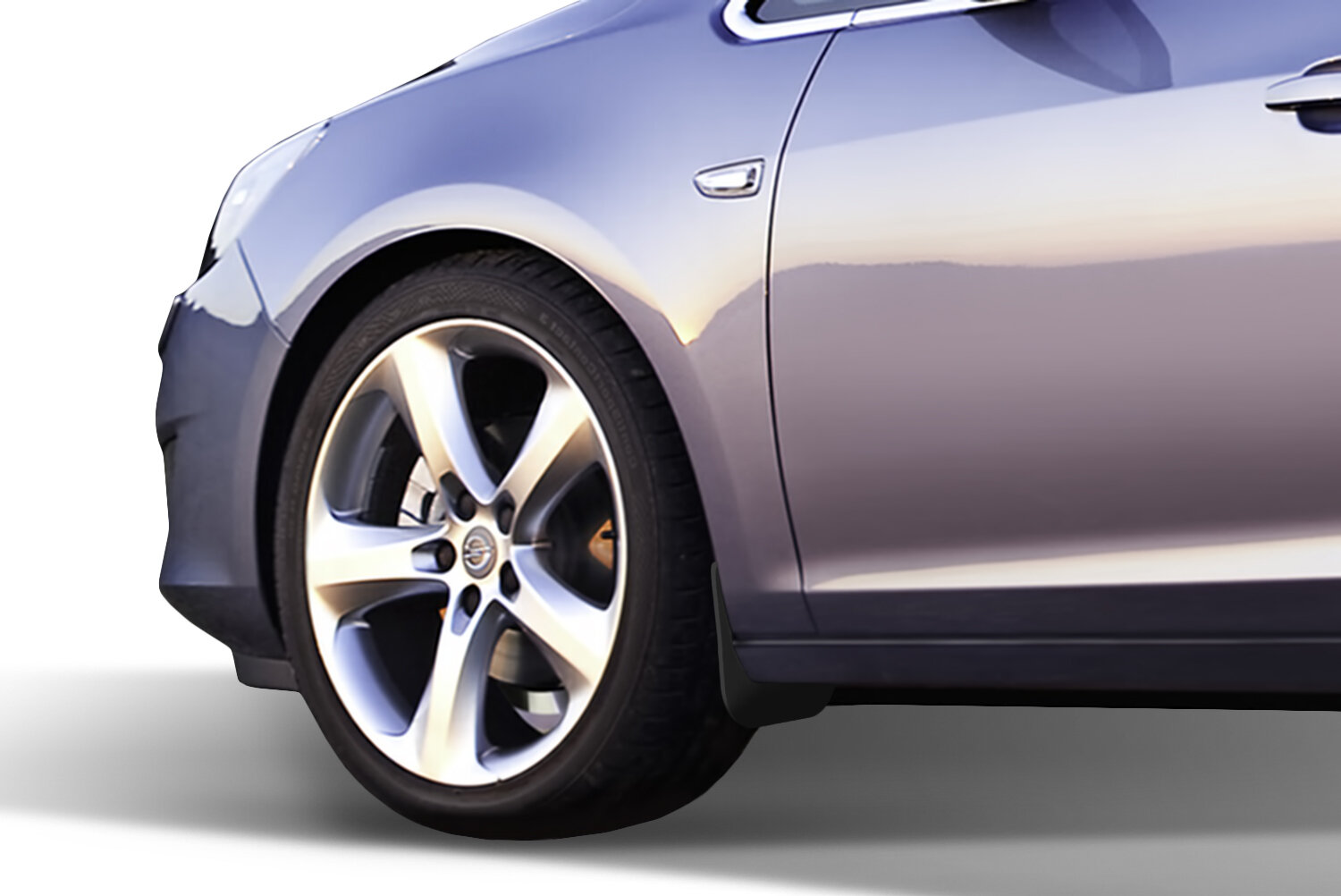 Брызговики передние OPEL Astra J, 2009-2017; OPEL Astra J Sports Tourer, 2012-2017, 2 шт. (optimum) в пакете FROSCH. NLF.37.23. F11