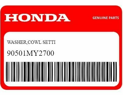 Шайба, фиксация обтекателя, 5MM (Оригинал)