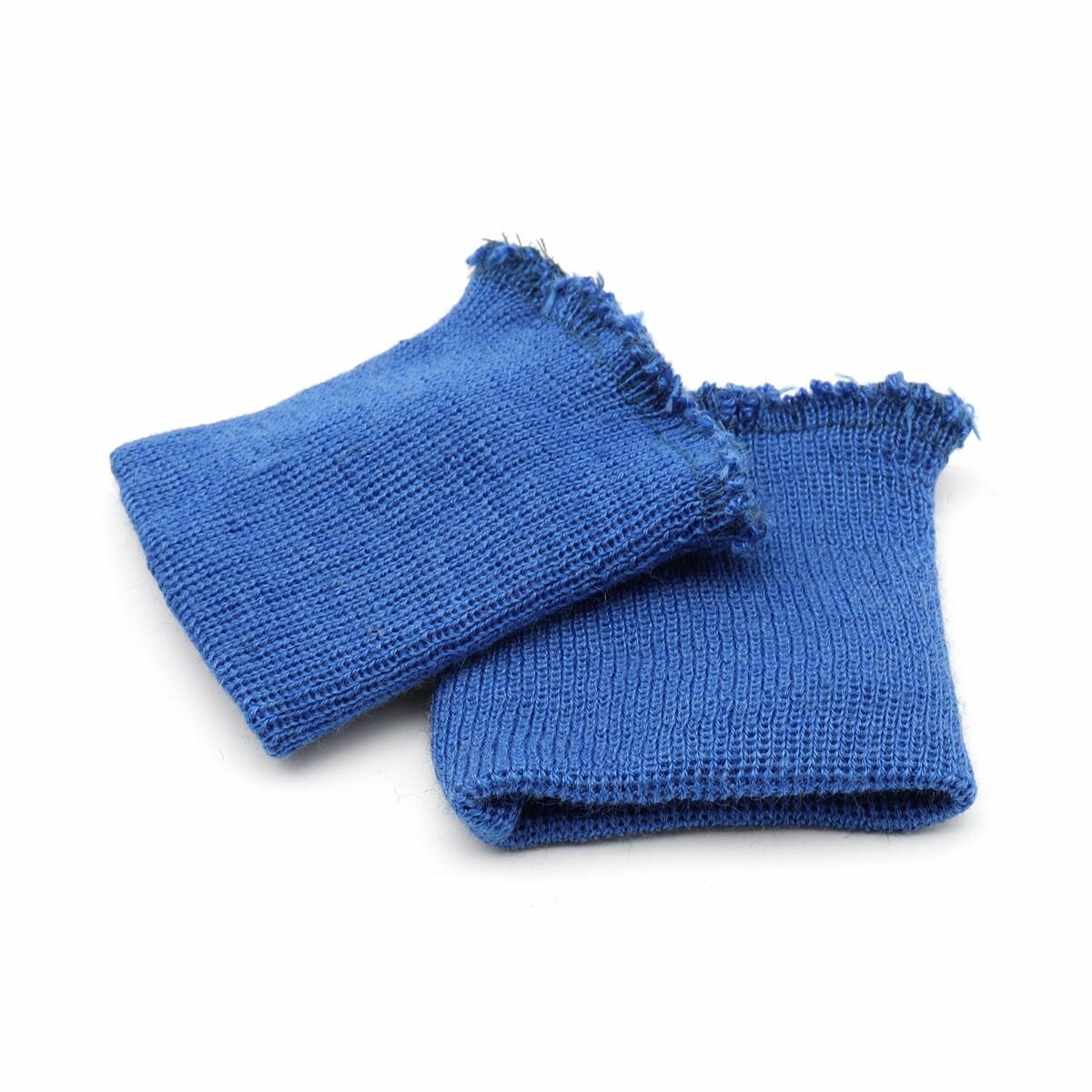 Манжет тонкий малый (30% шерсть, 70% акрил), 14 кл, 1*1, 6см*7см (450/3 гжель (ярко-голубой))