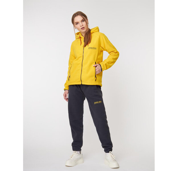 Флисовый костюм женский Alaskan "Velona" (Желтый/Серый), XXL