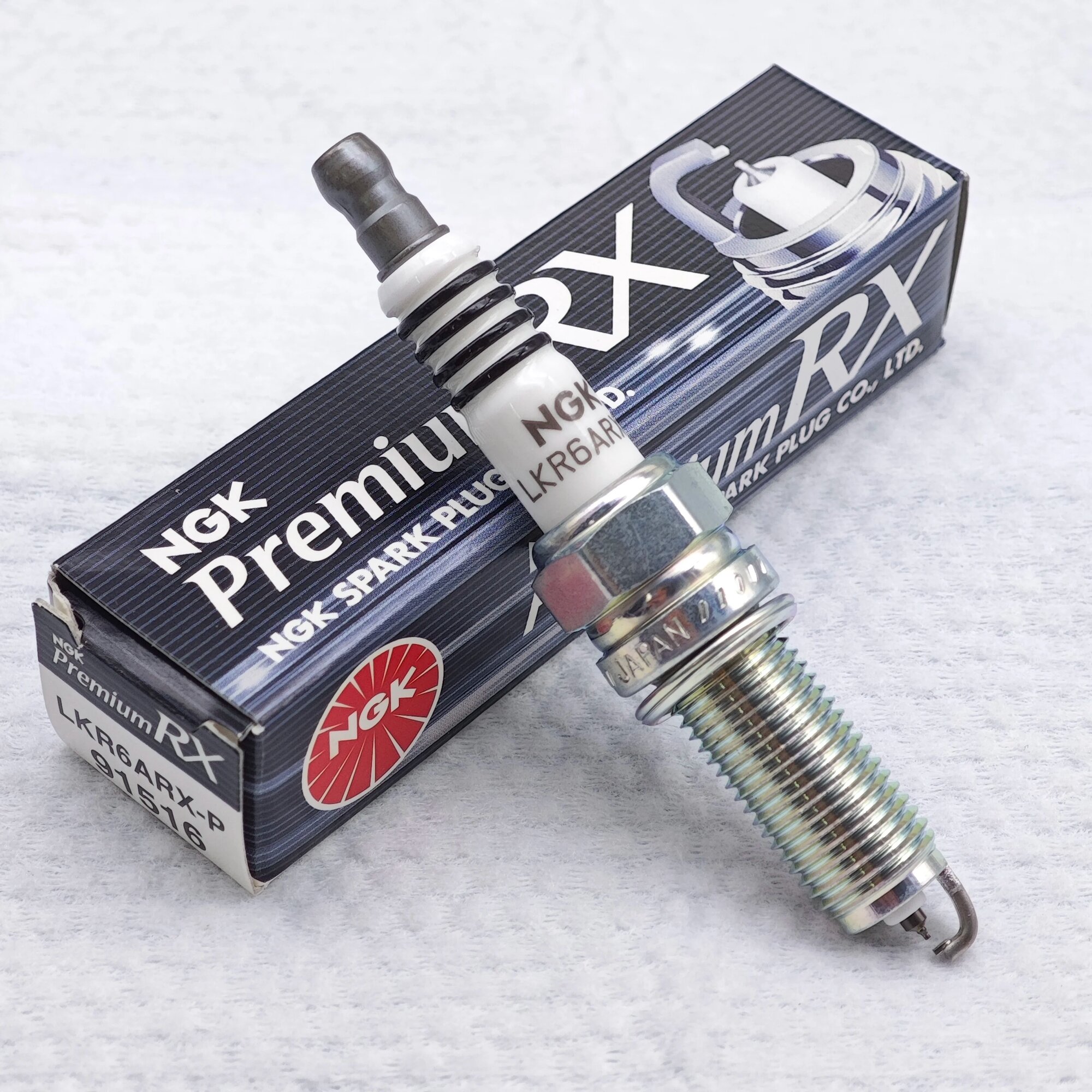 1 шт. оригинальные свечи зажигания NGK Rutenum RX с высокой мощностью LKR6ARX-P 91516, подходят для Daihatsu Move 660