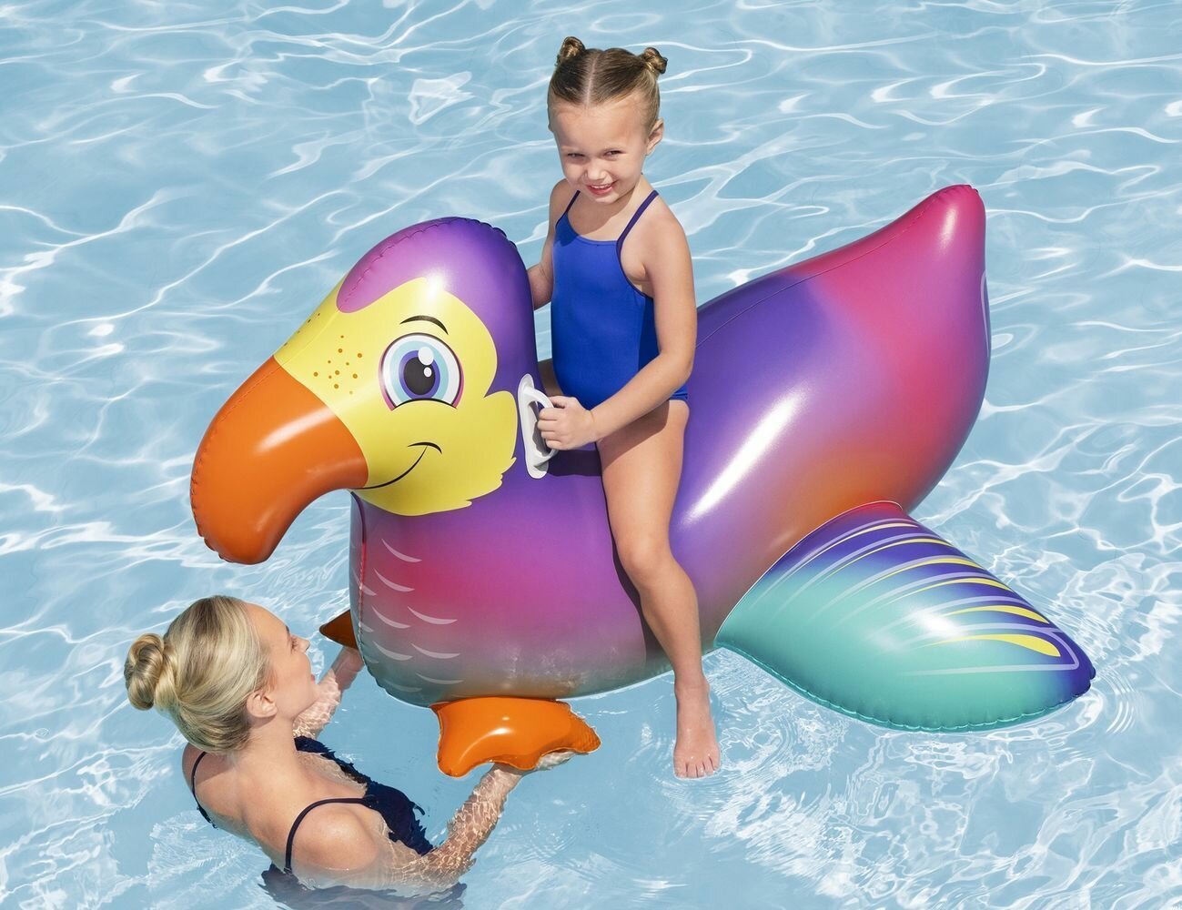 Надувная игрушка BestWay Модник Додо с ручками, 141х113 см, от 3 лет, 41504