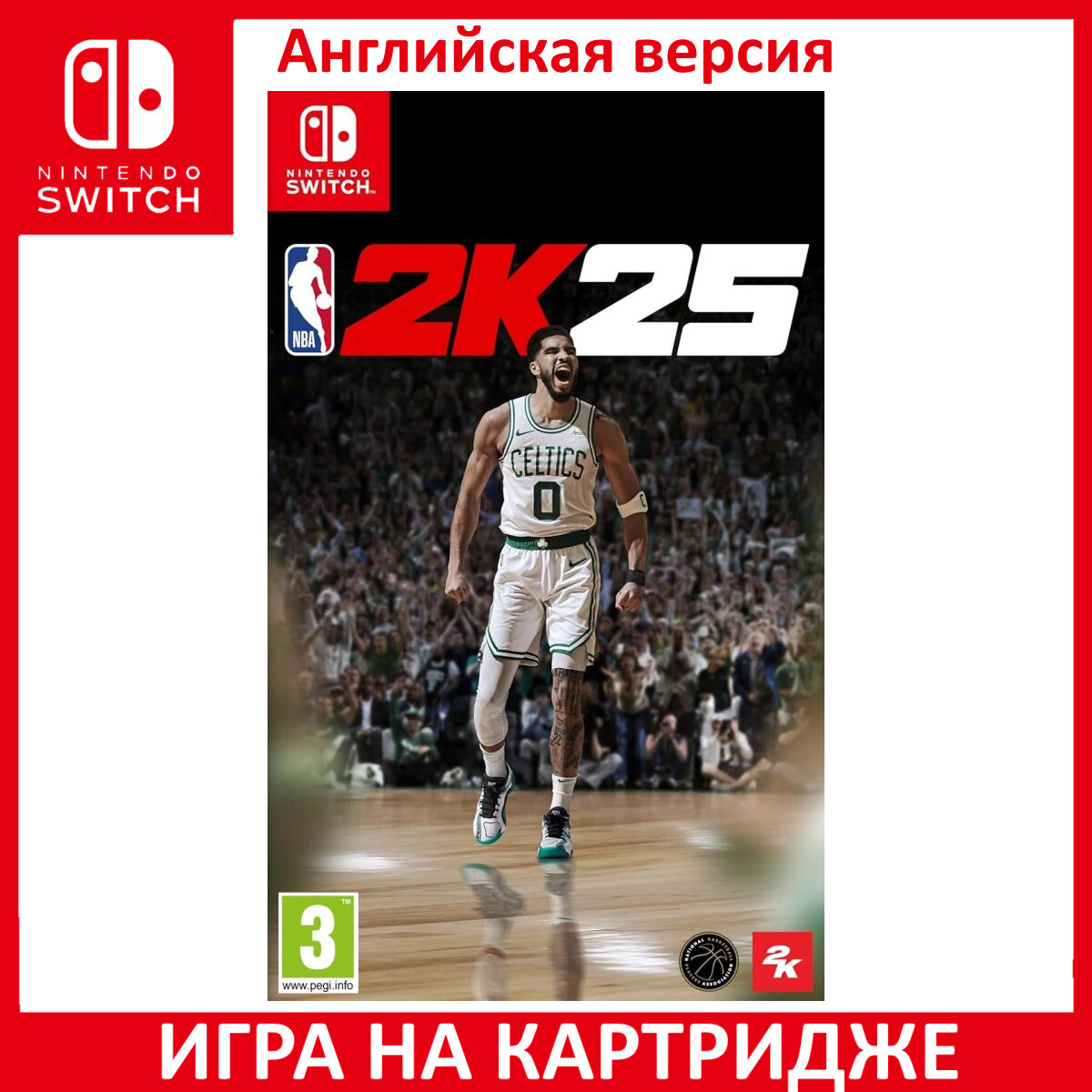 Игра NBA 2K25 Switch Английский язык Картридж на Nintendo Switch