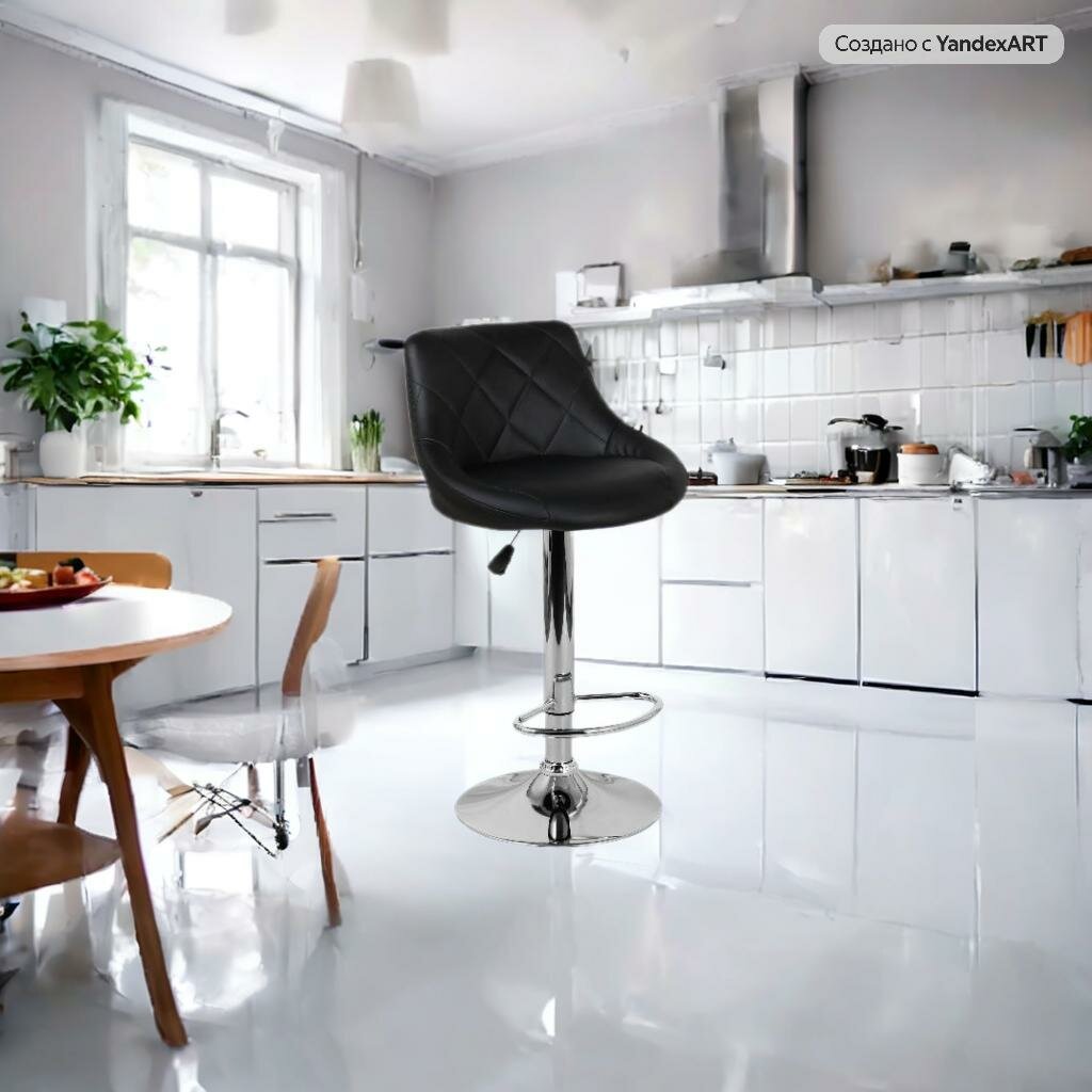 Стул Эколайн Комфорт, экокожа, мягкая спинка, максимальная нагрузка 100 кг