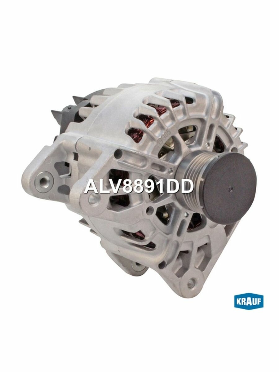 Генератор KRAUF ALV8891DD, для Renault Duster и Dacia Duster, передний, серый