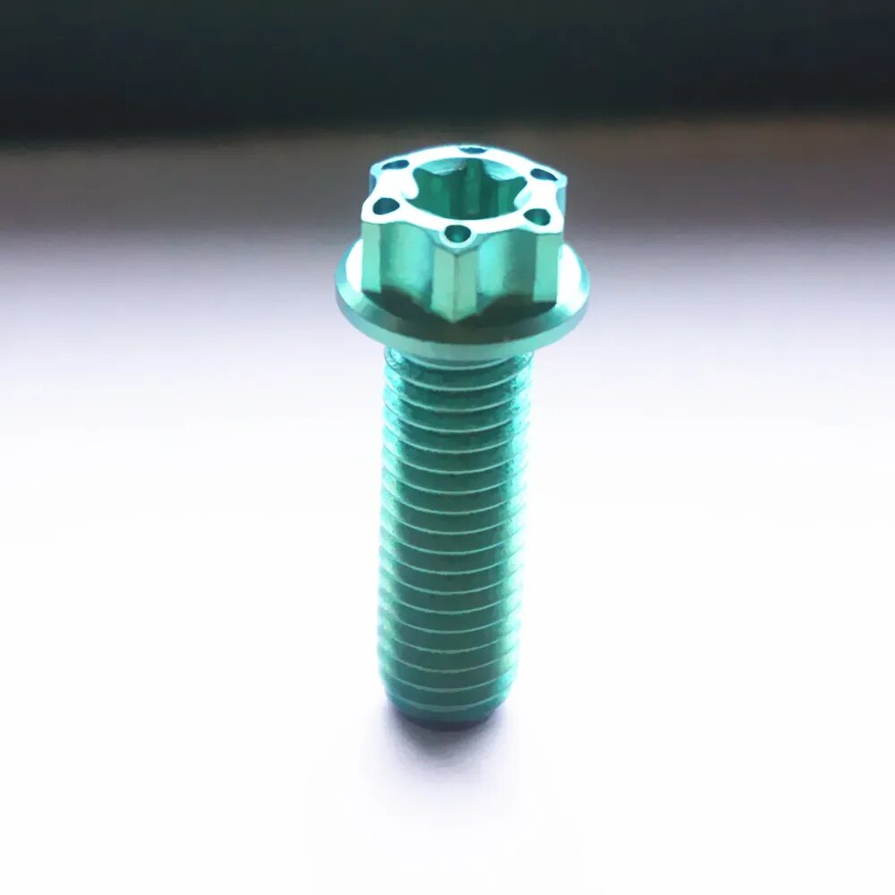 Титановые винты M8x15 Green 4pcs
