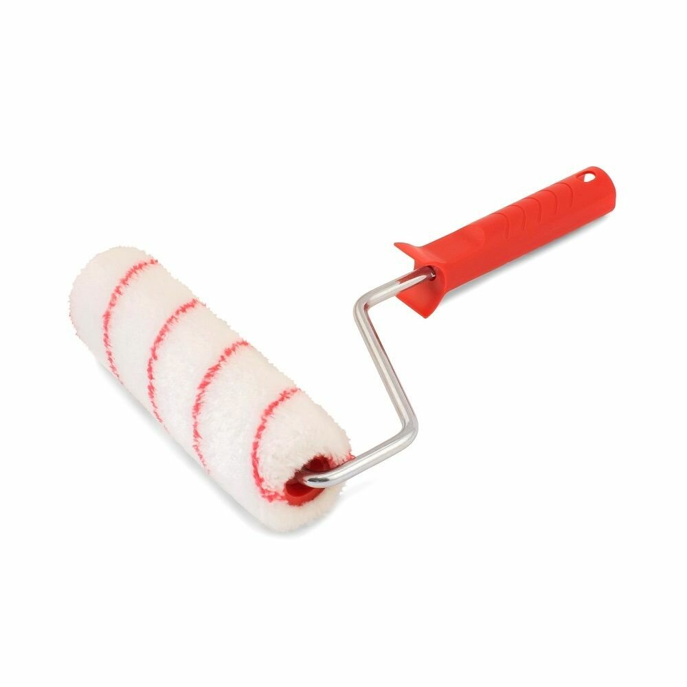 Валик с ручкой Color Expert Red 84665802 полиэстер ворс 12 мм (180*48мм)
