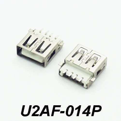 USB разъем 2.0 женский 4P Inferenc 180 градусов