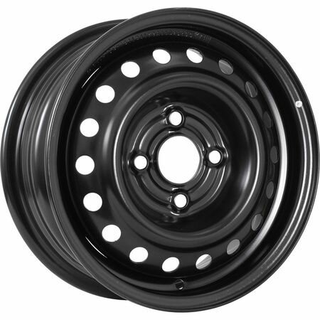 Колесный штампованный диск Евразиа тапо 52A45D R13x5.5 4x100 ET45 CB57.1 Black