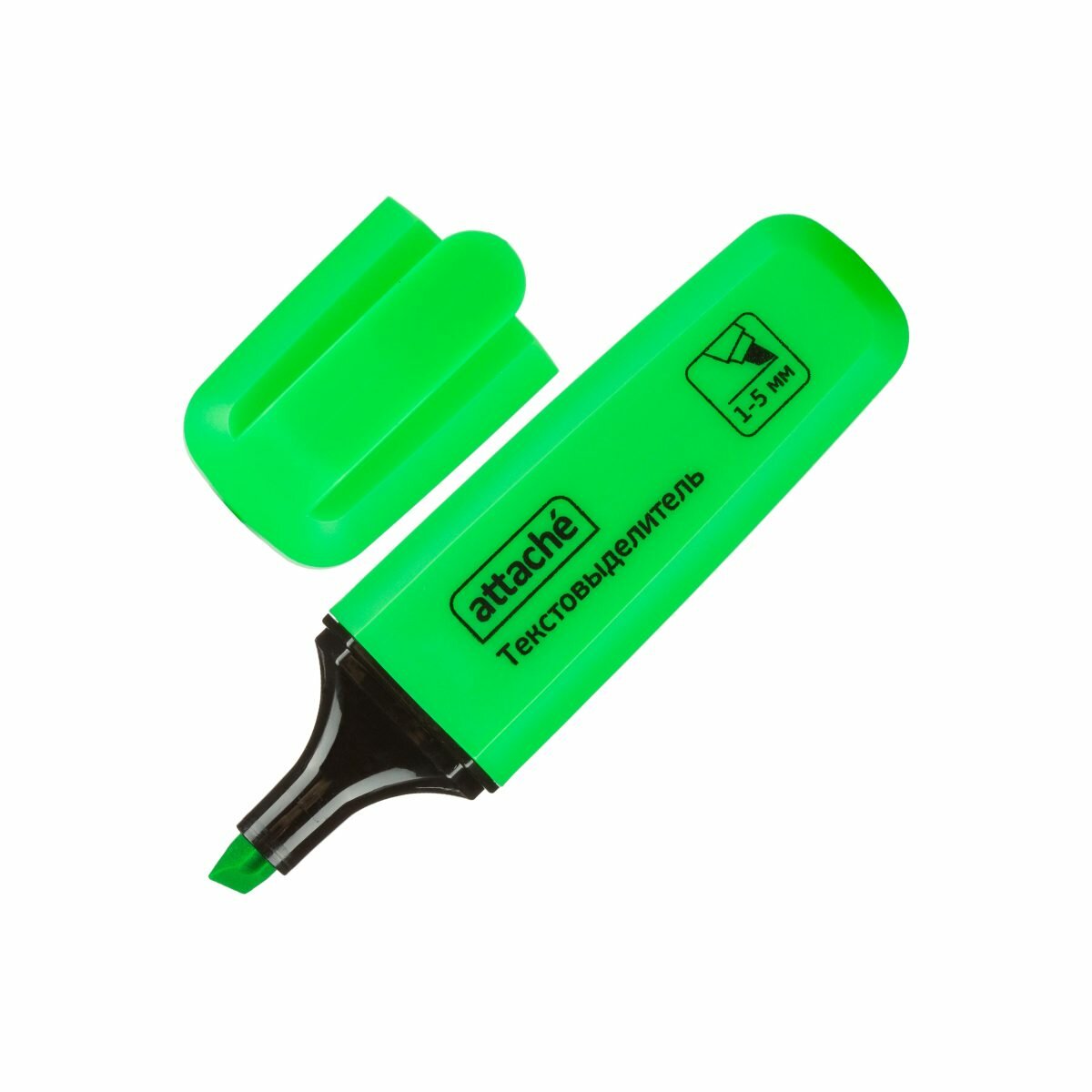 Маркер-текстовыделитель Attache Palette (1-5мм, зеленый), 144шт.
