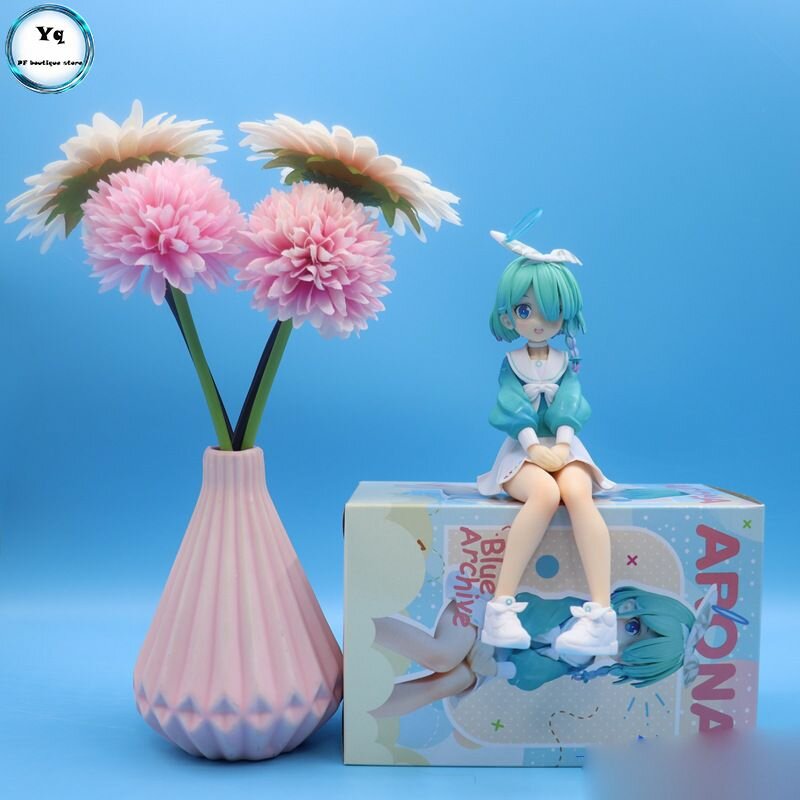 Фигурка "Алона", статичная, пластик, бирюзовый цвет, управление со смартфона, 17 см