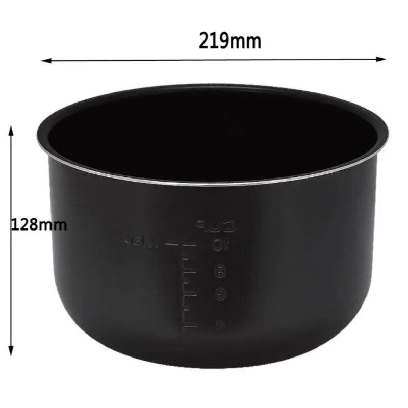 Рисоварка, внутренняя чаша 4 л для Moulinex ce500e32, сменная антипригарная внутренняя емкость