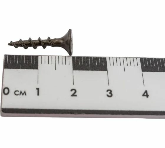 Саморез оксидированный СГД 3.5х19 мм для крепления гипсокартона ГКЛ к дереву (Упаковка 500 шт.) Производство Металлсервис-Москва