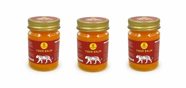 Бальзам Тайский Coco Blues Тигровый, 50 гр, 3 шт.