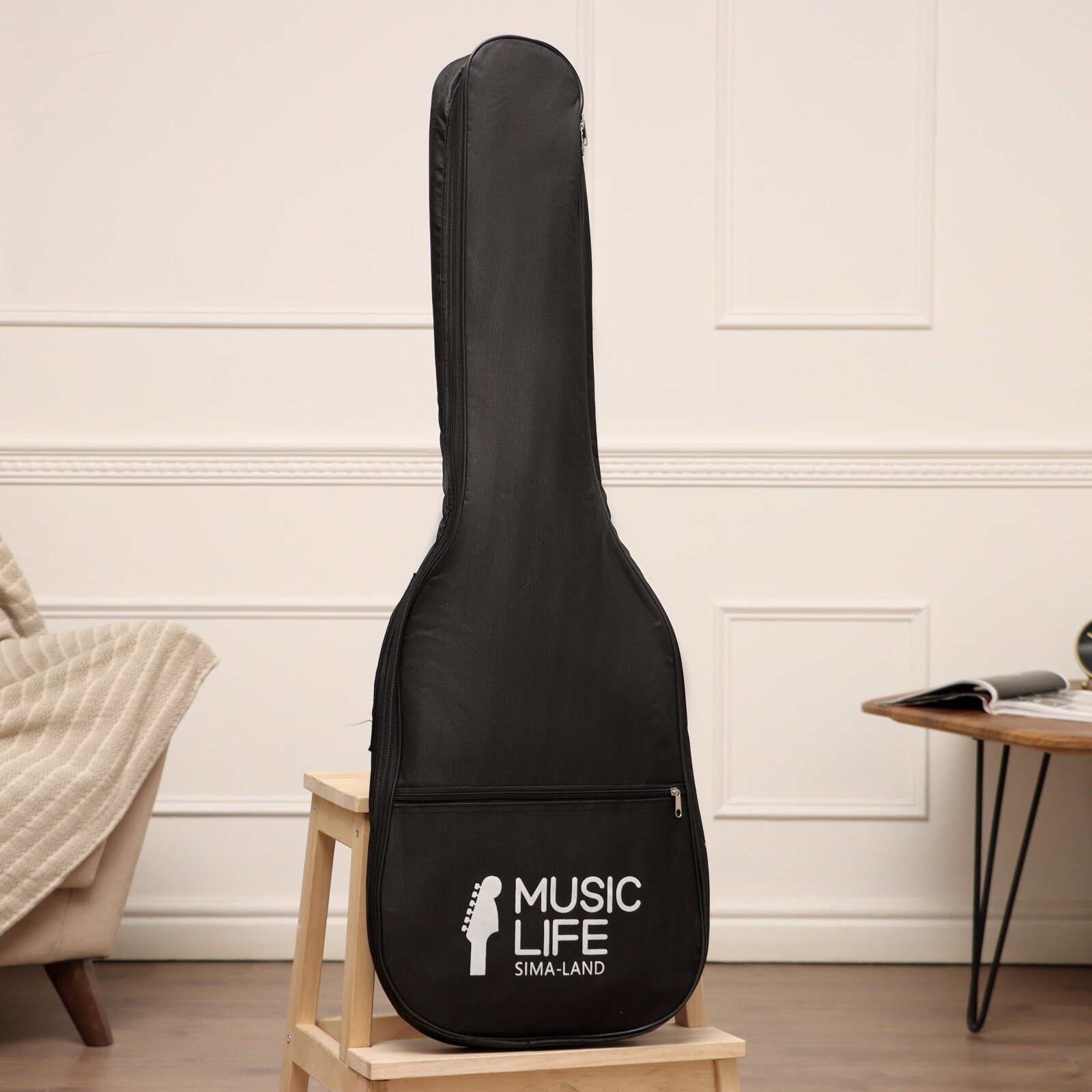 Чехол для электрогитары Music Life, премиум, 102×34×7 см