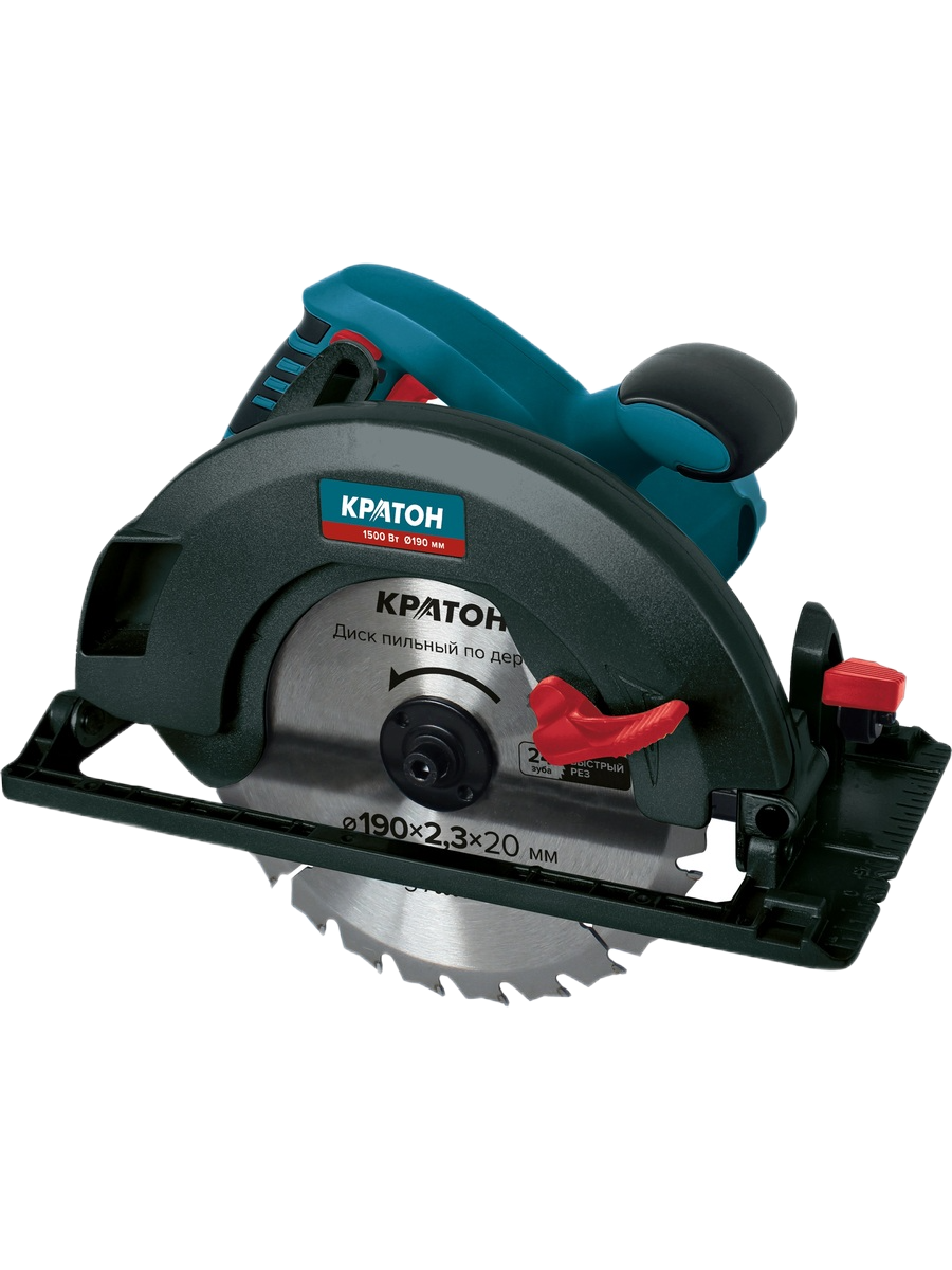 Пила циркулярная Кратон Профи PCS-1500/190
