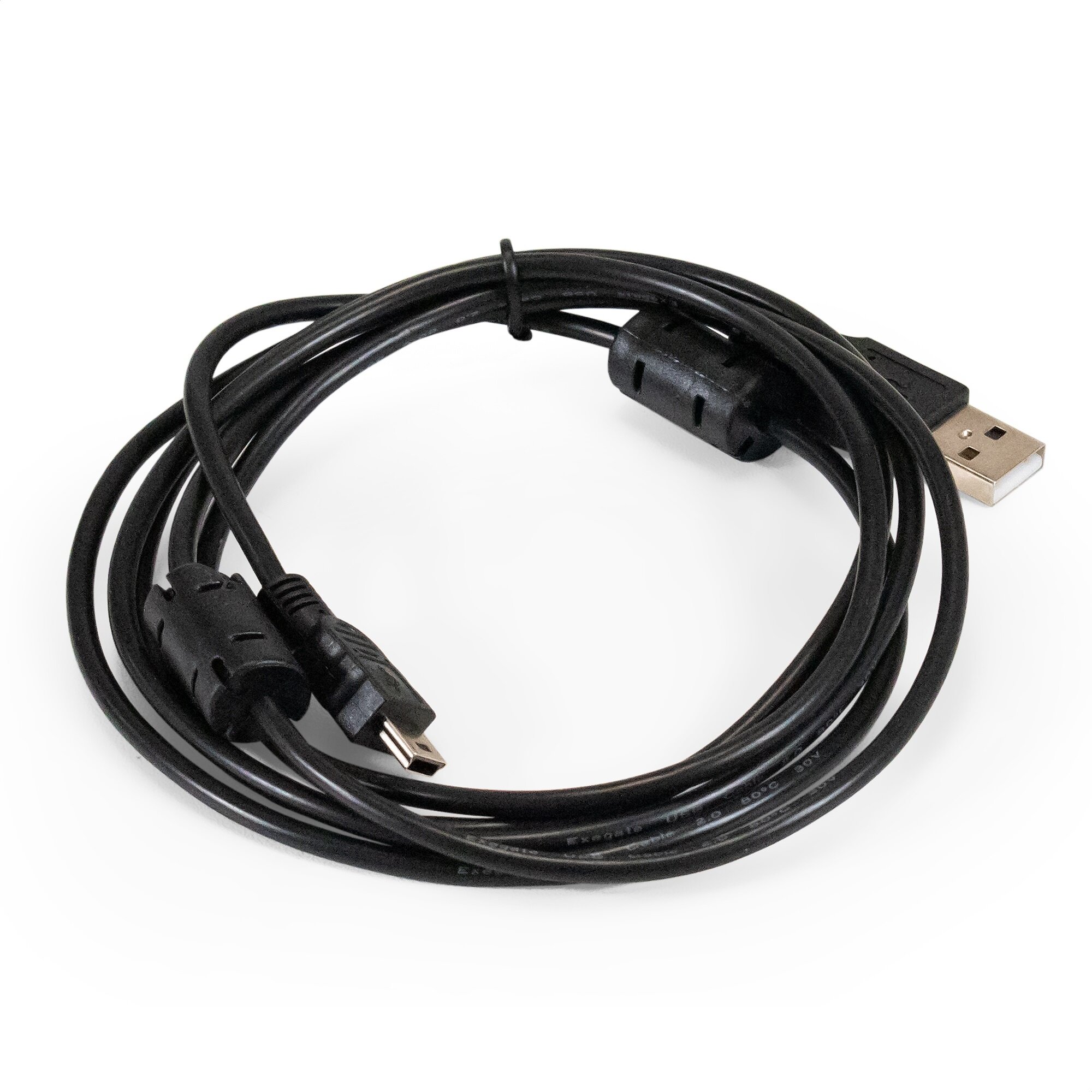 Кабель USB 2.0 ExeGate EX-CCP-USB2-AM5P-1.8 (Am/miniBm 5P, 1,8м, ферритовые кольца) EX294758RUS